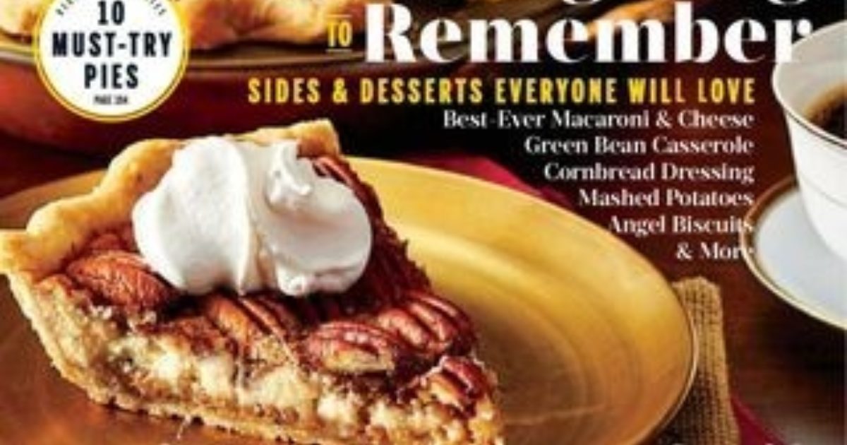 Southern Living - November 2017 | Leontine Linens